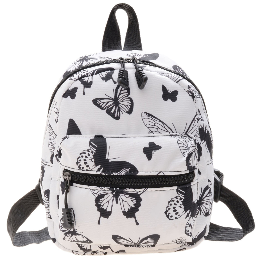 Y2K Aesthetic Mini Backpack Black and White Butterfly – Aesthetics Boutique